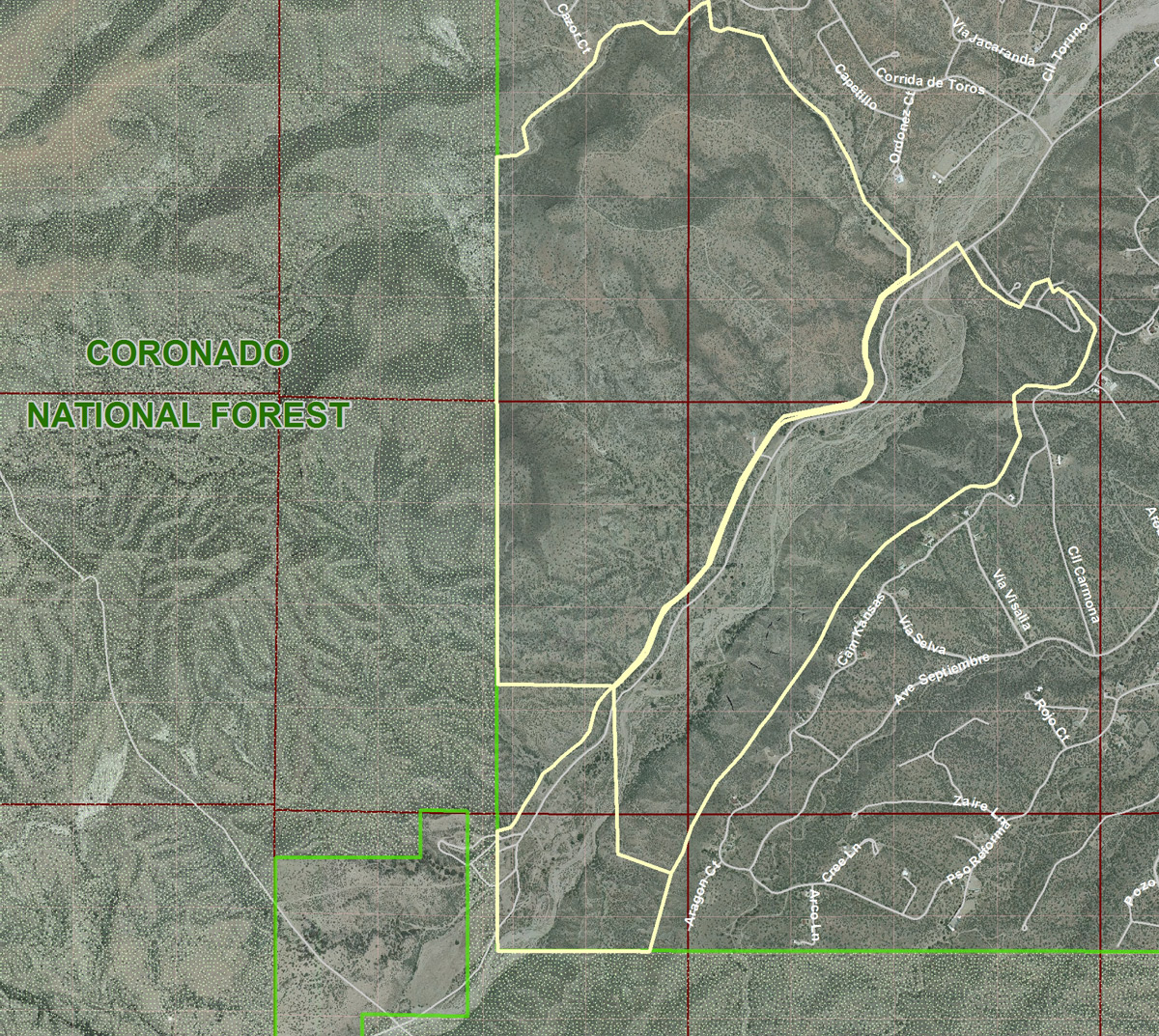 Agua Fria Sand and Gravel Pit, Rio Rico, Santa Cruz County, Arizona
